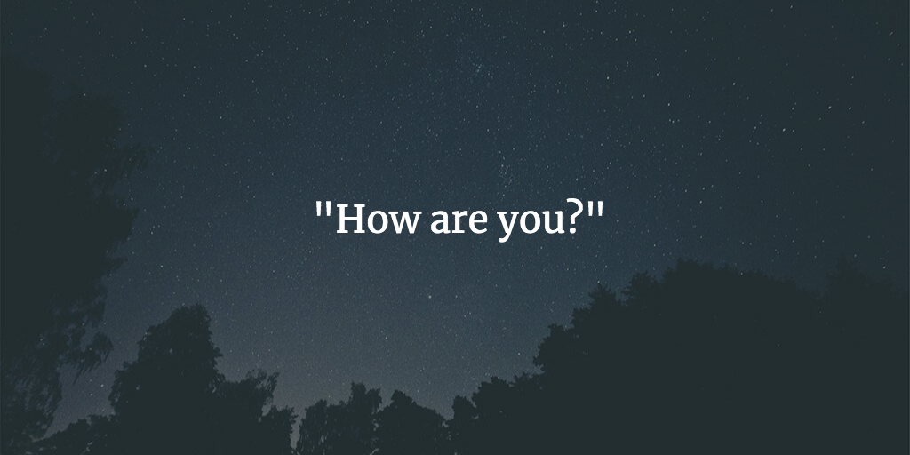 “How Are You?” – Momoirist